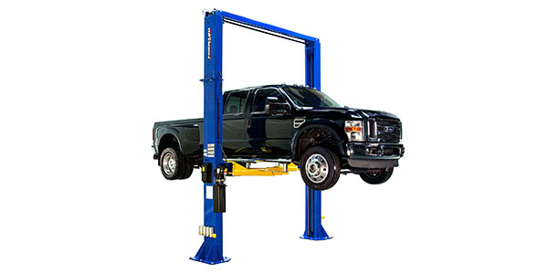 Forward Lift's New Two-Post Lift Handles Trucks, Vans And Small Buses
