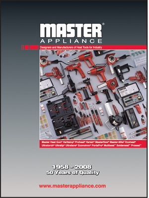 Master Appliance Corp. Introduces New 50th Anniversary Product Catalog