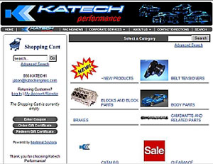Katech Performance Online Store